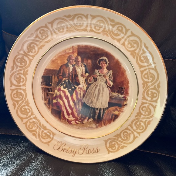Accents | Vintage Avon 1973 Betsy Ross Plate | Poshmark